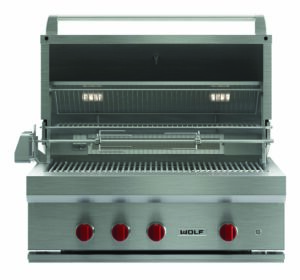 Wolf outdoor grill | The smell alone is enticing
